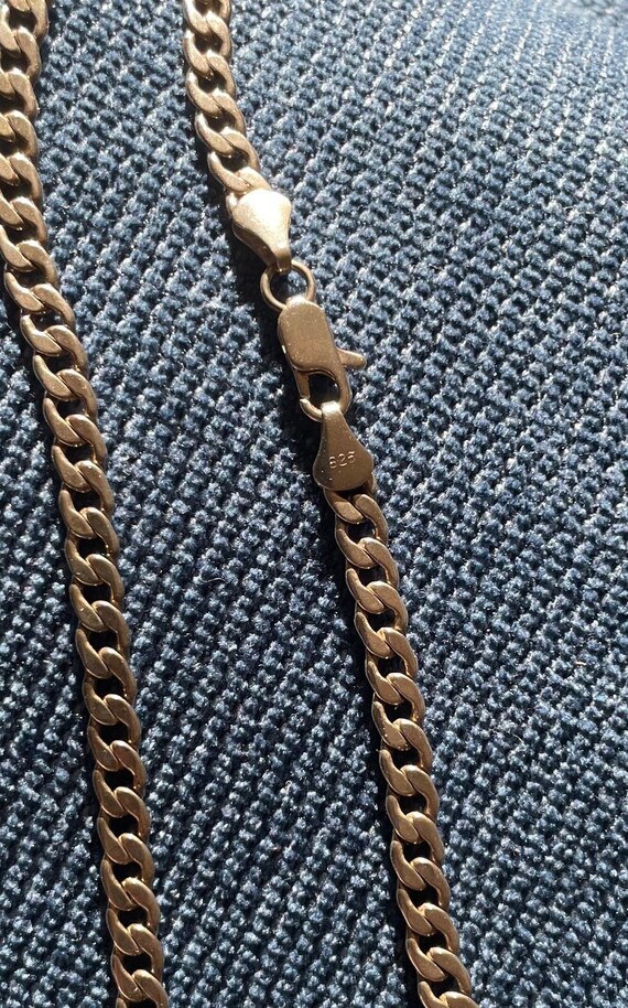 22" Sterling Silver Chain - Gem