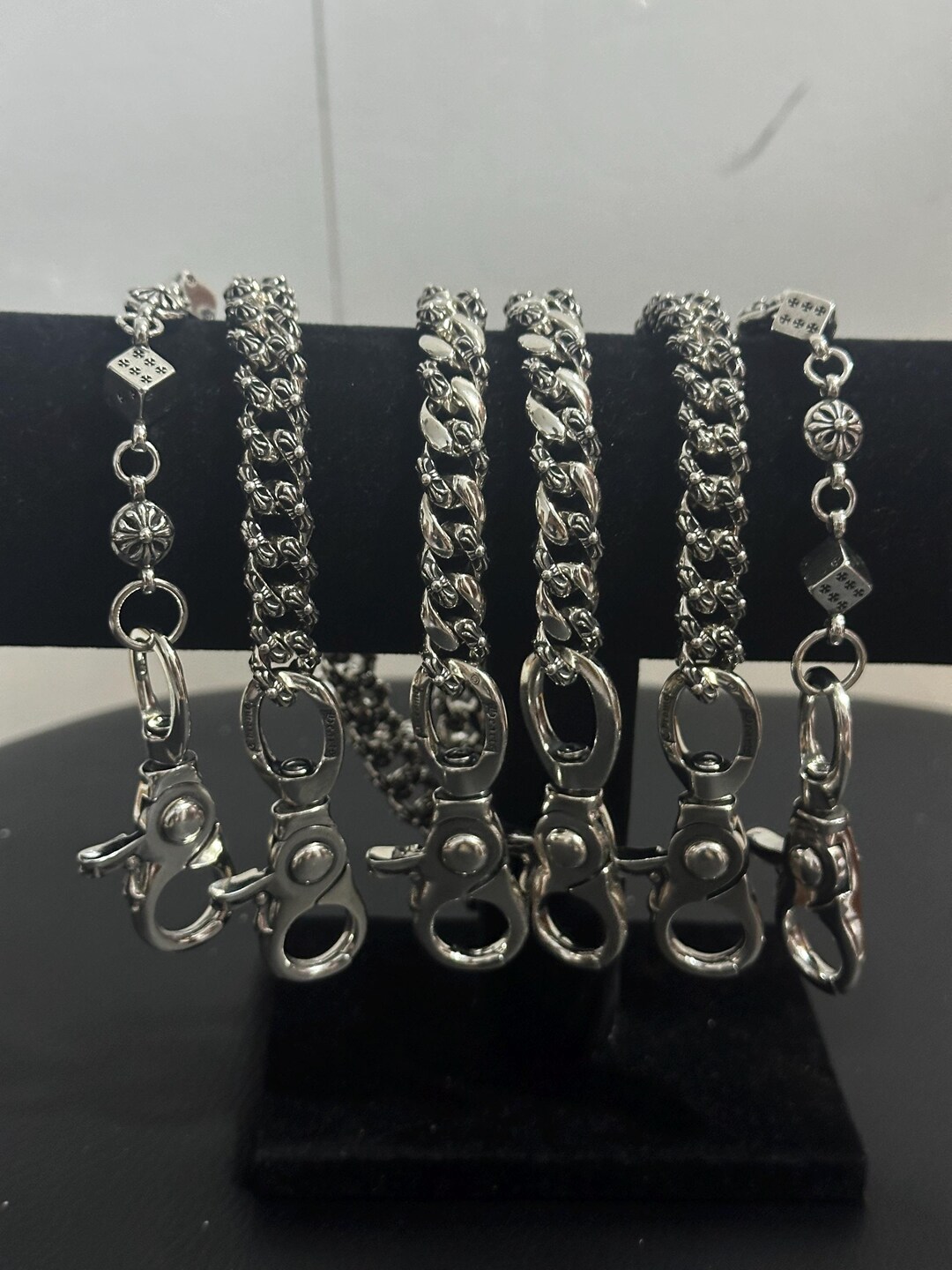 Chrome Hearts Style Cross Wallet Chain,punk Wallet Chain,chrome Hearts ...
