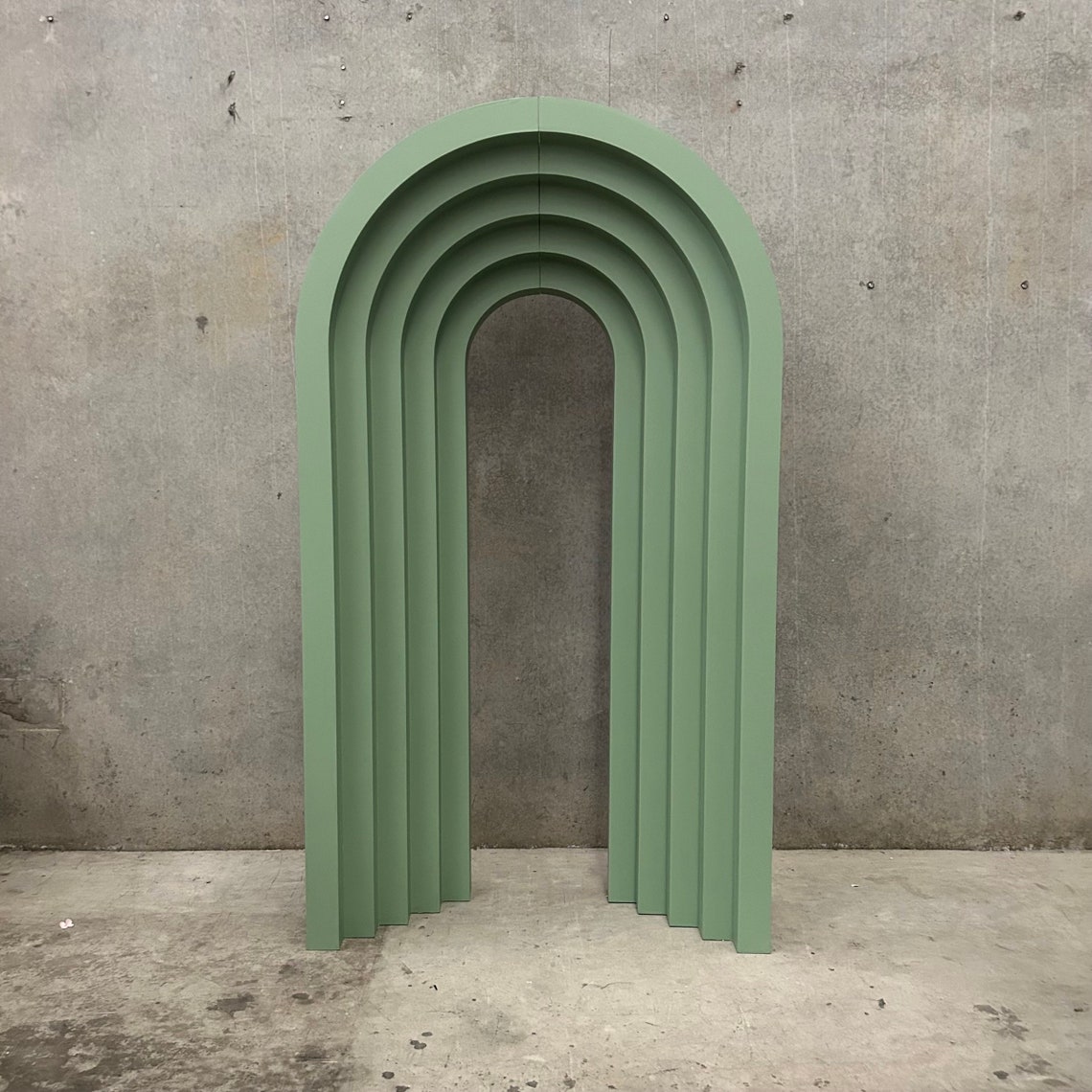 3D LAYERED ARCH Backdrop Custom Layered Arch Foam Arch Ready for Paint ...