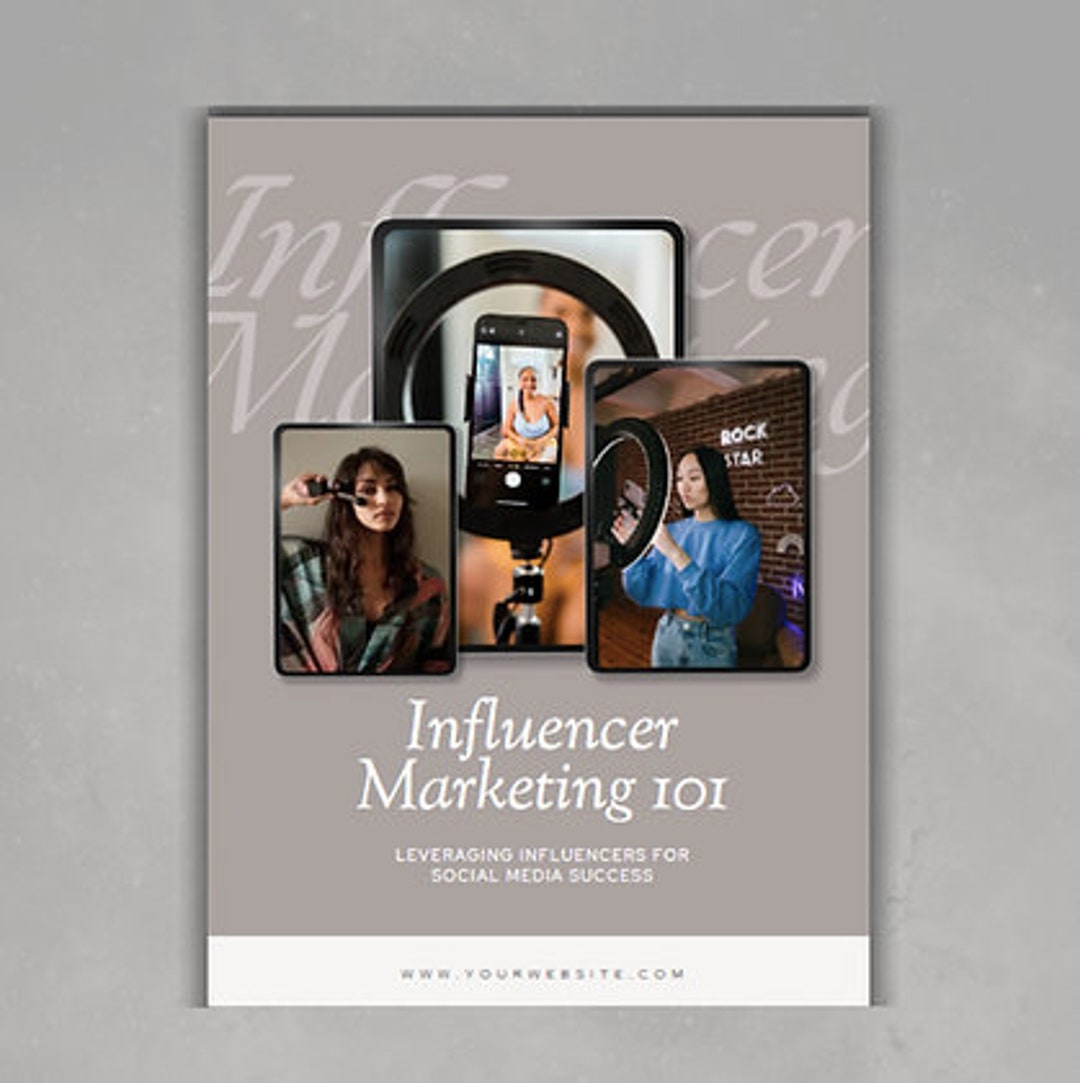 Influencer Marketing 101 Guide Master the Art of Influence - Etsy