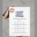 25 Book Reading Challenge Digital File PDF and PNG - Etsy