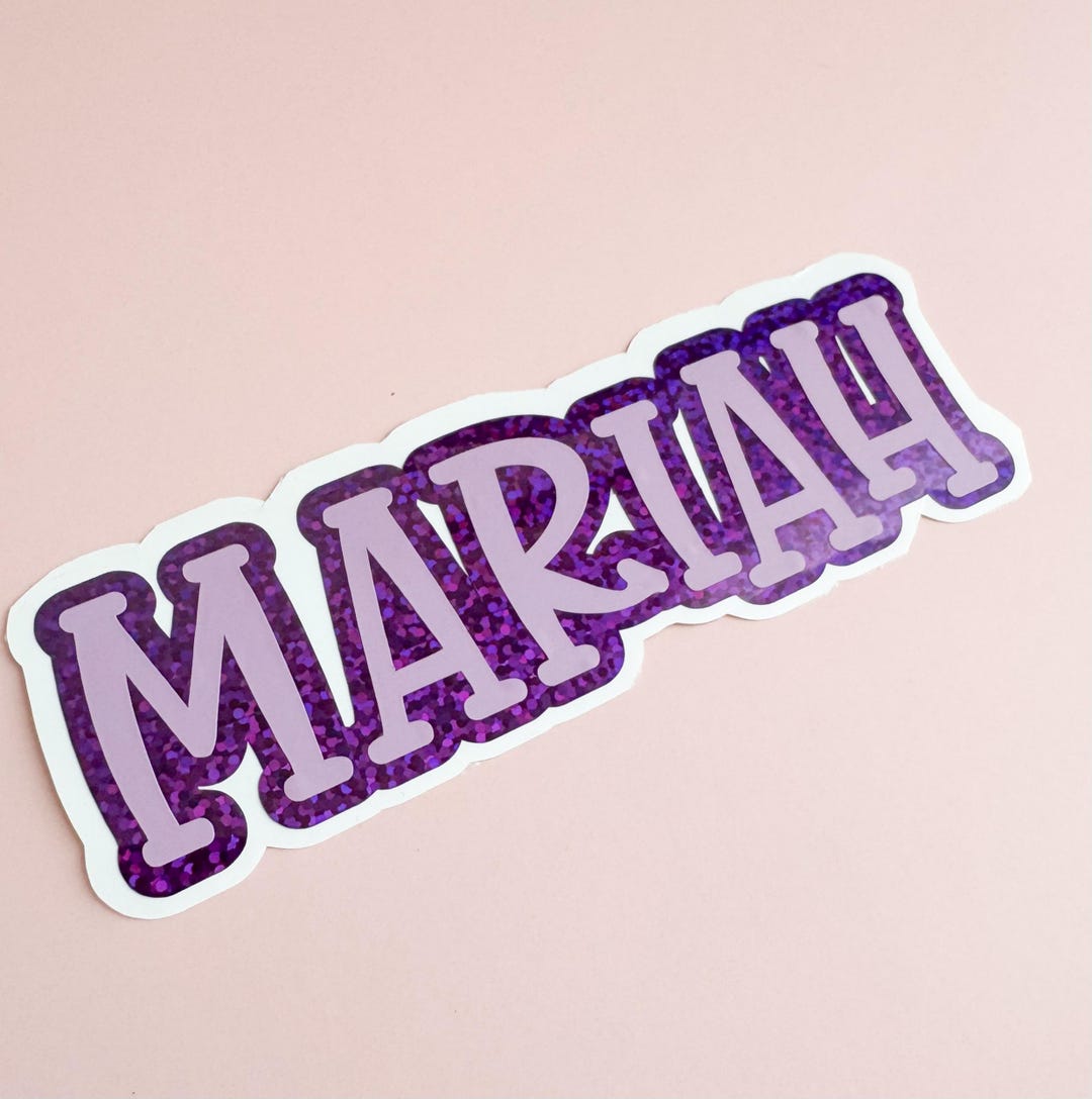 Personalised Vinyl Stickers TWO COLOURS, Custom Name Labels, Vinyl Name Stickers, Pantry Labels ...