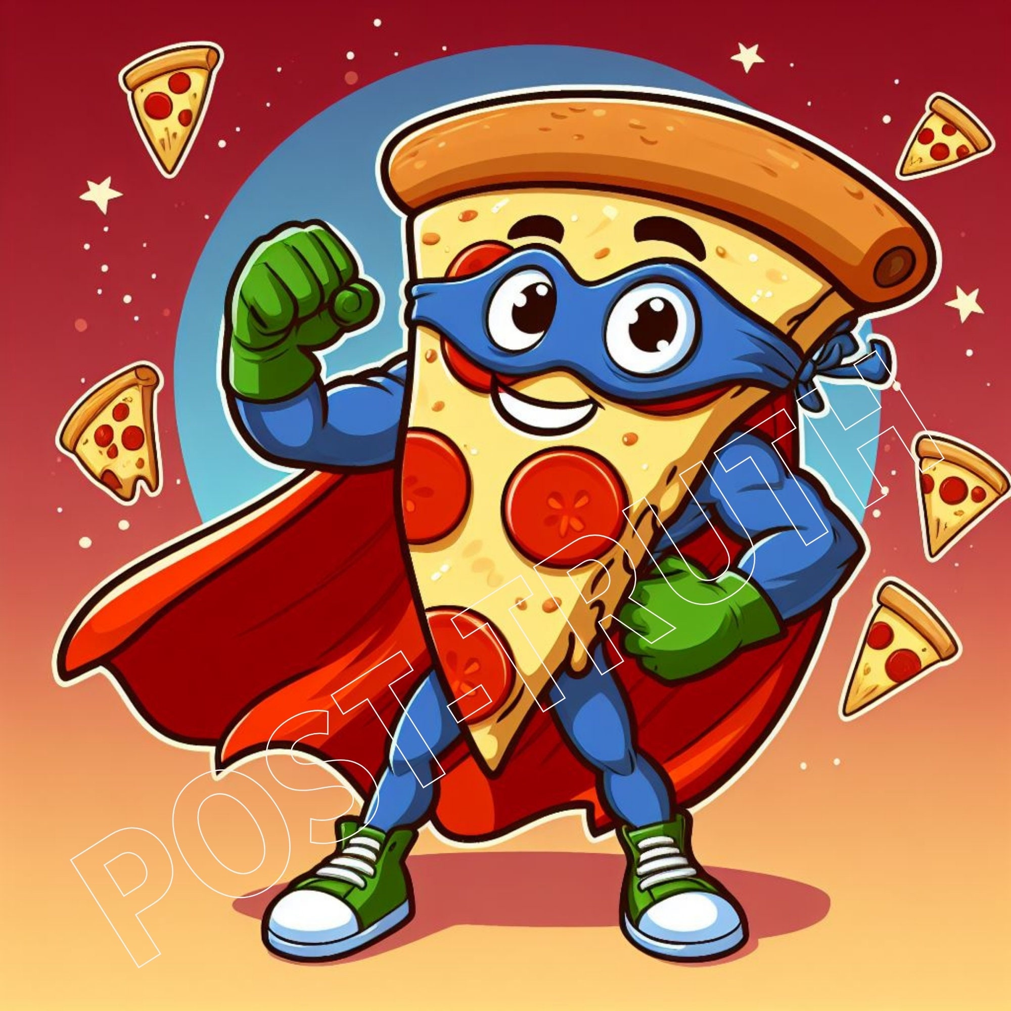 Funny Pizza Clipart High Quality PNG Images for Creative Design, Crazy ...