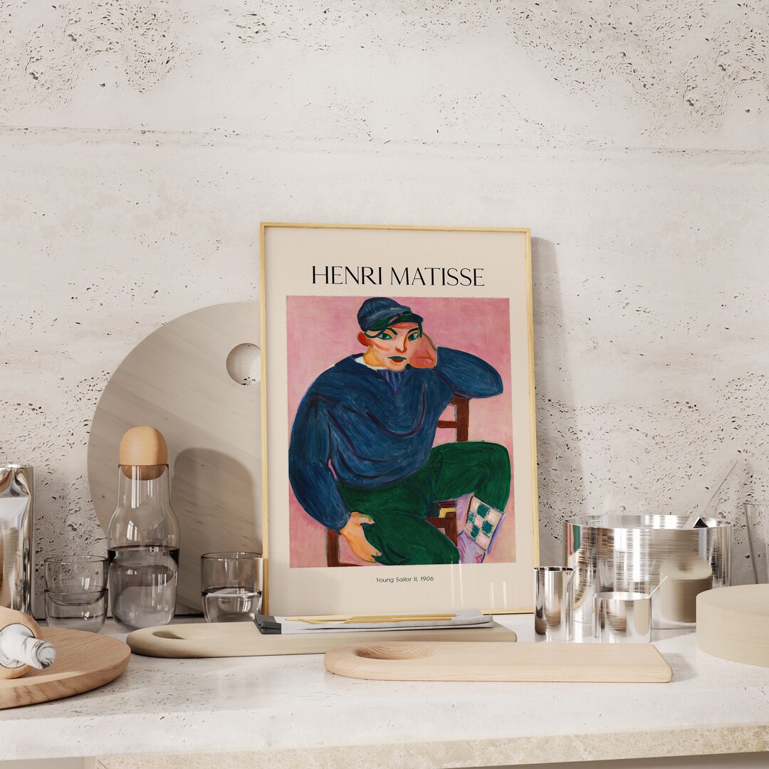 Henri Matisse Open Window, Fauvism Painting, Modern Colorful Poster ...