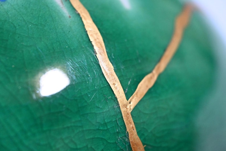 Kintsugi Pottery | Vintage Japanese Ceramics | Wabi Sabi Matcha Chawan ...