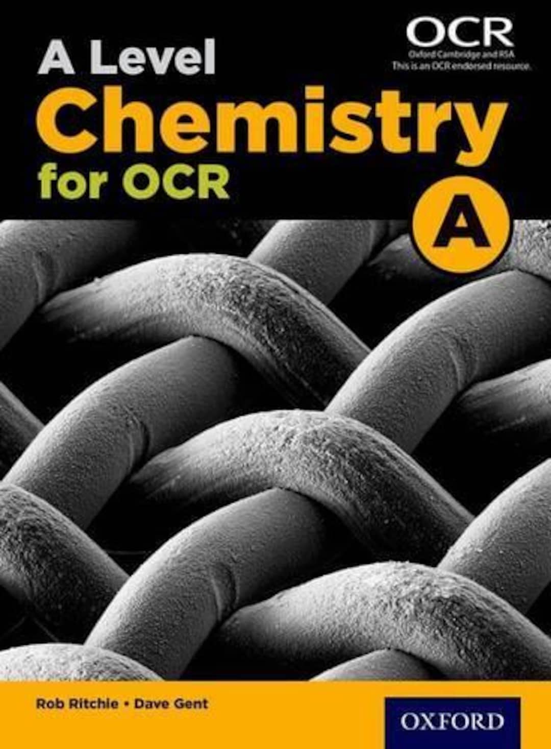 A Level Chemistry for OCR A Student Book by Rob Ritchie, Dave Gent - Etsy