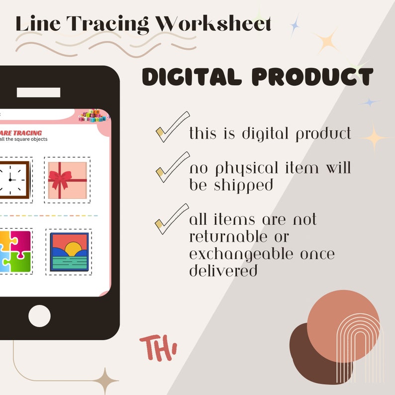 Preschool Line Tracing Worksheets, Lines Trace Pages Printable ...