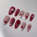 Red Star Press on Nails - Etsy