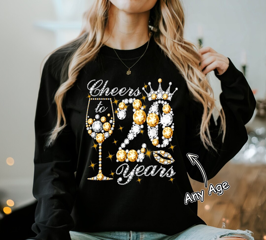 Cheers to 20 Years Party T-shirt,20th Birthday Shirt, 20th Birthday ...