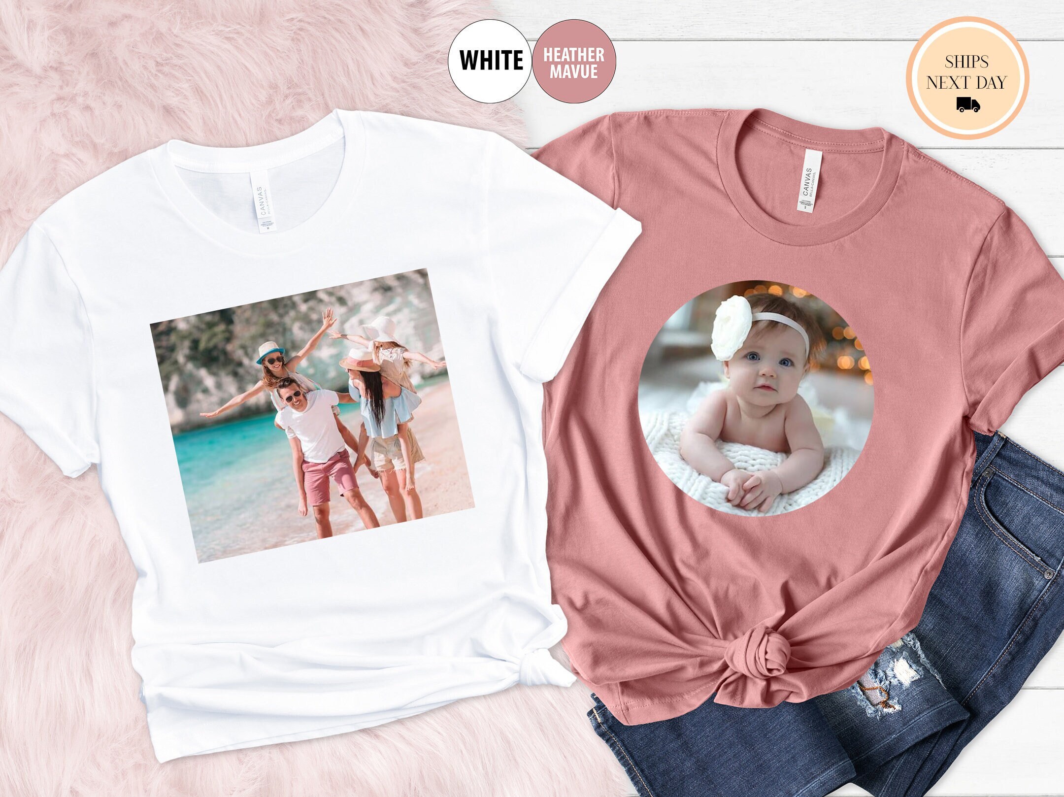 Personalized Family T-shirt on Premium Bella Canvas Custom Designed ...