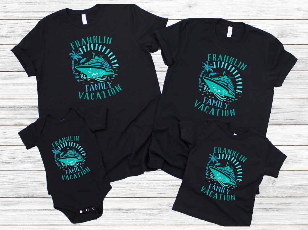 Personalized Family Shirt, Custom Vacation Shirt, Custom Family ...