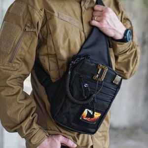 Quick Access Concealed Carry Sling Bag, Tactical CCW Backpack, Gun ...