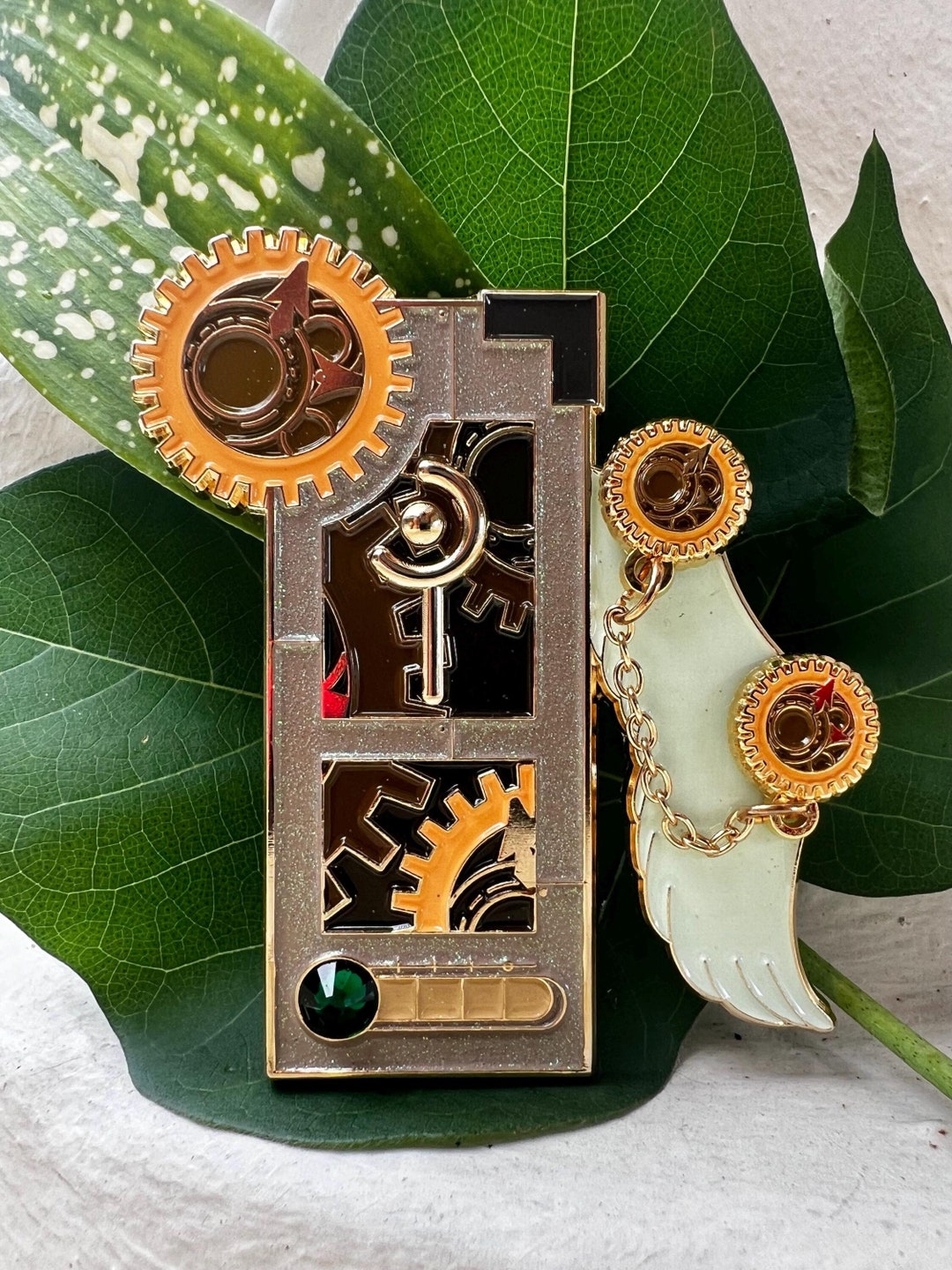 FFXIV TEA Themed Enamel Badge - White Mage - Etsy