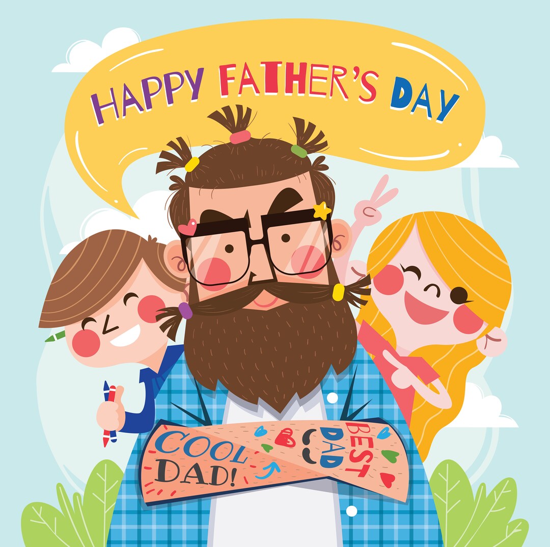 Fathers Day Card Digital Fathers Day Card Dad Gift Dad Card - Etsy