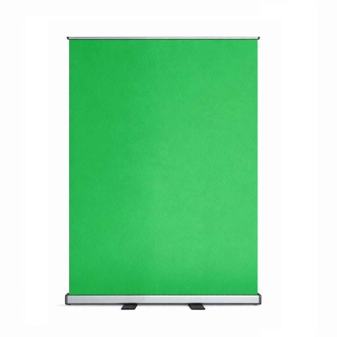 Retractable Green Screen Backdrop, Adjustable Height 72–90 Inch ...