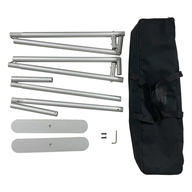 Custom 36 IN X 89 IN Tension Fabric Display EZ Tube Straight Backdrop ...