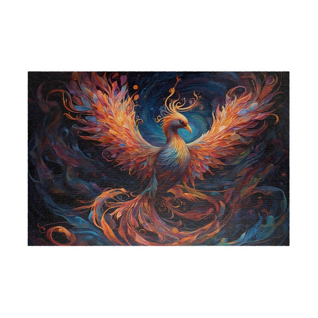 Phoenix 1000-piece Premium Puzzle for Adults and Teens - Unique ...