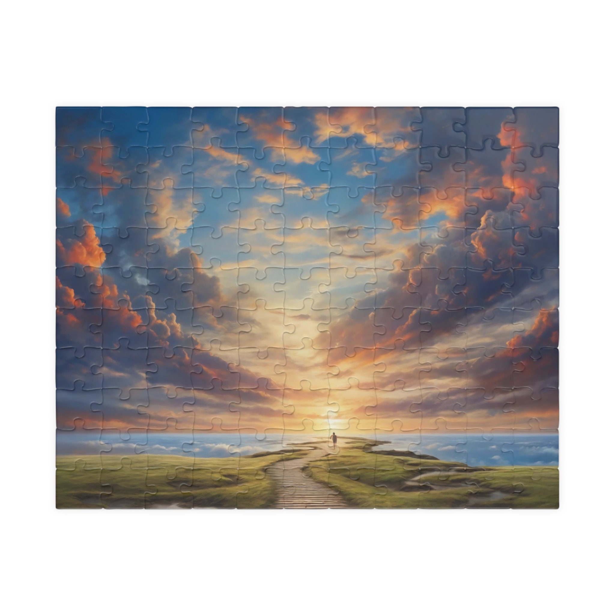 Pathway Sunset 1000-piece Premium Puzzle for Adults and Grandma ...