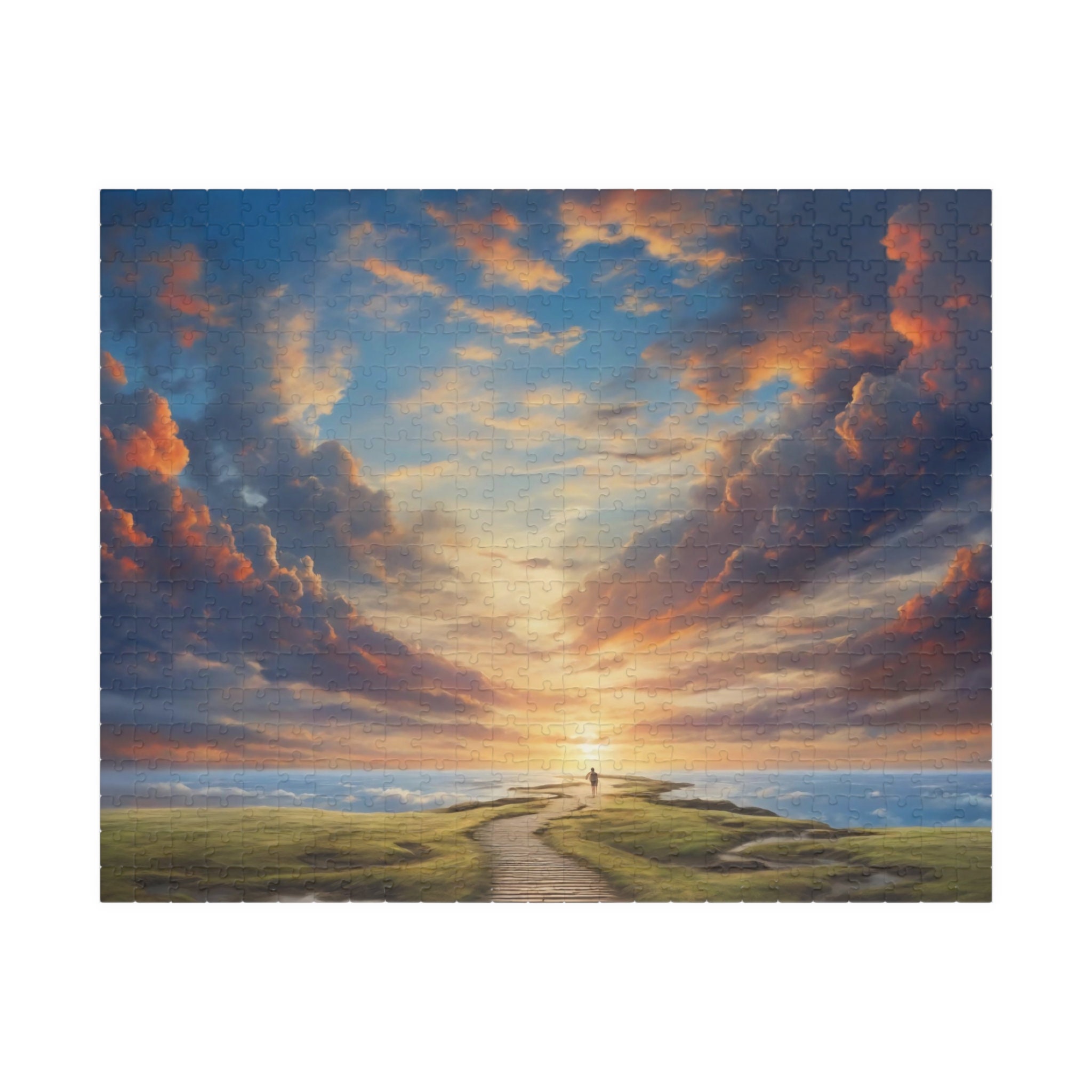 Pathway Sunset 1000-piece Premium Puzzle for Adults and Grandma ...