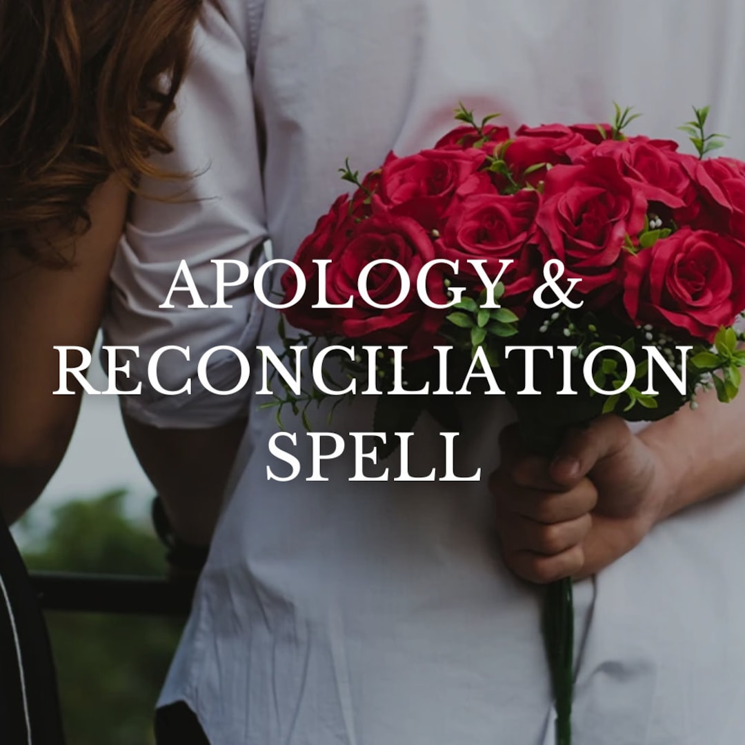Apology & Reconciliation Spell - Etsy