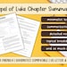 Gospel of Luke Chapter Summaries | Chapter Summary Template | Bible ...