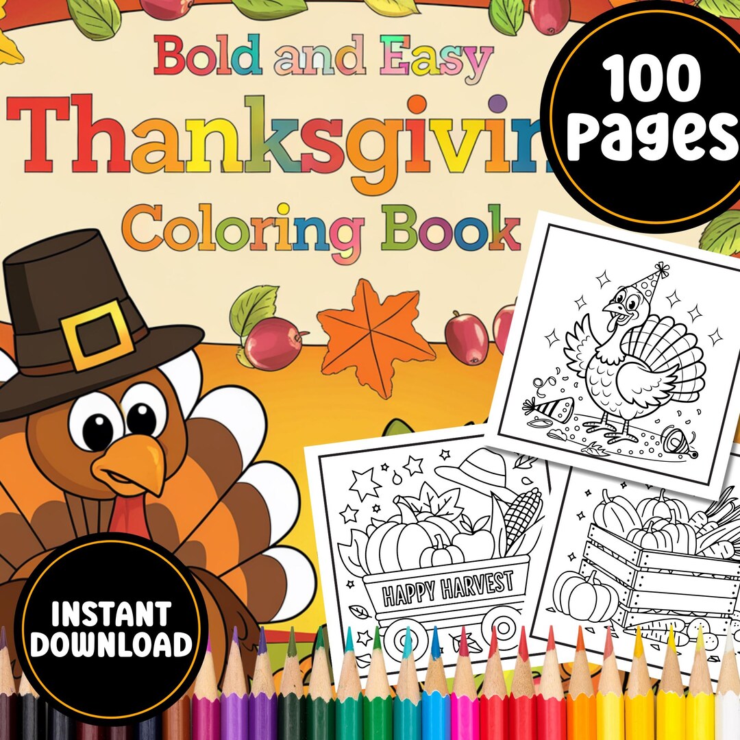 Thanksgiving Coloring Pages Thanksgiving Game Friendsgiving Game Fall ...