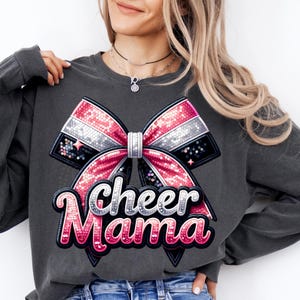Cheer Mama Pink Sublimation Digital Download PNG Cheerleading Design - Etsy