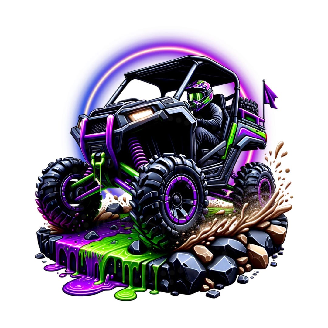 UTV Rider Sublimation Digital Download PNG ATV Racing Design - Etsy