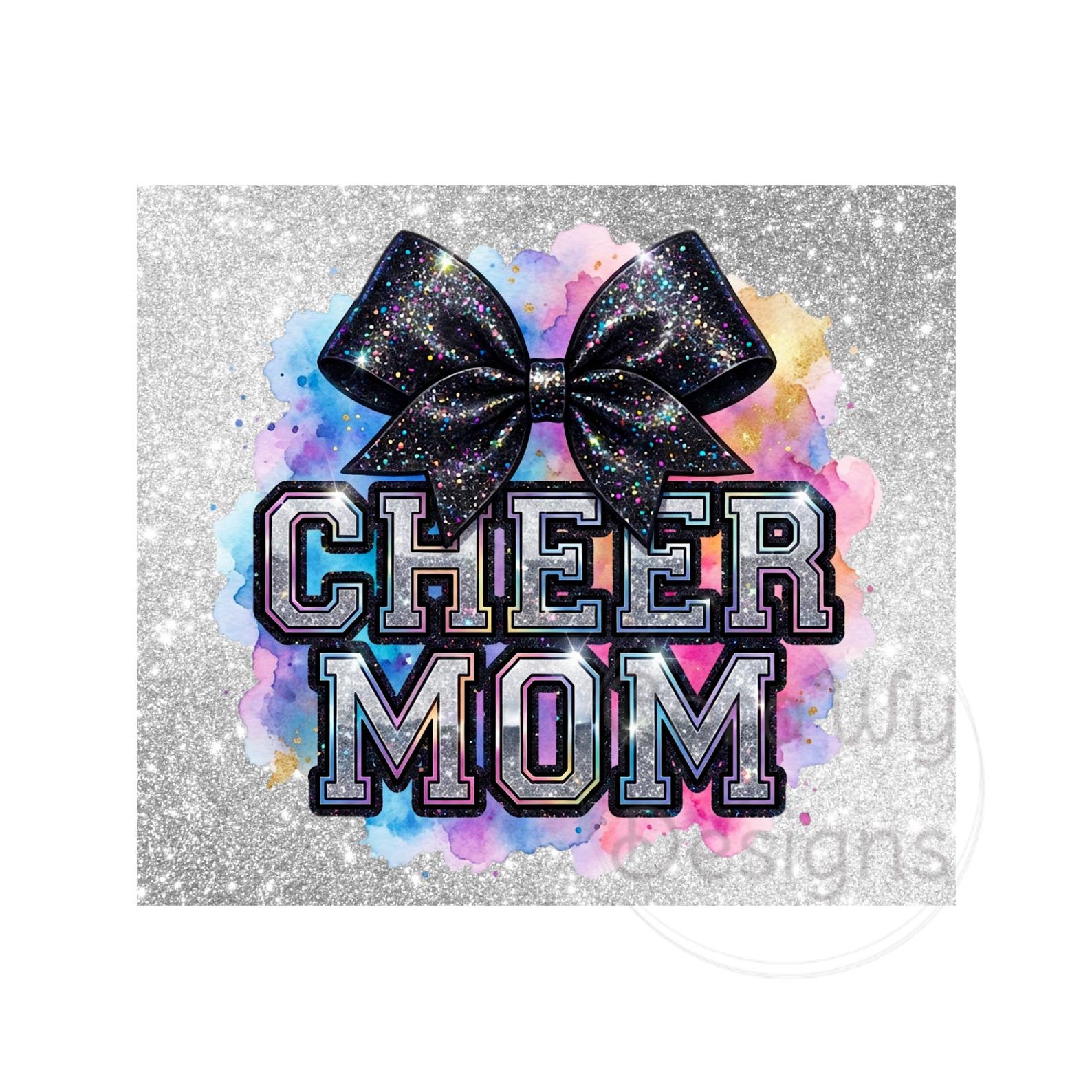 Cheer MOM 20oz Skinny Tumbler Wrap Digital Download PNG Design - Etsy