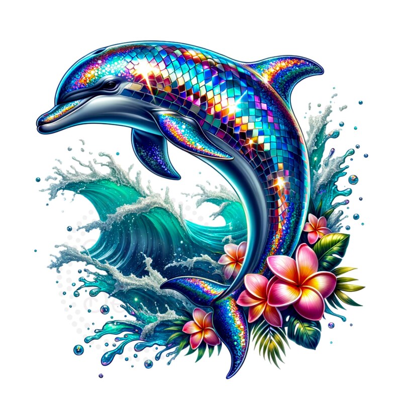 Dolphin Sticker - Etsy