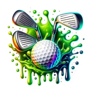 Golf Sublimation Design: PNG for Dad (digital Download) - Etsy