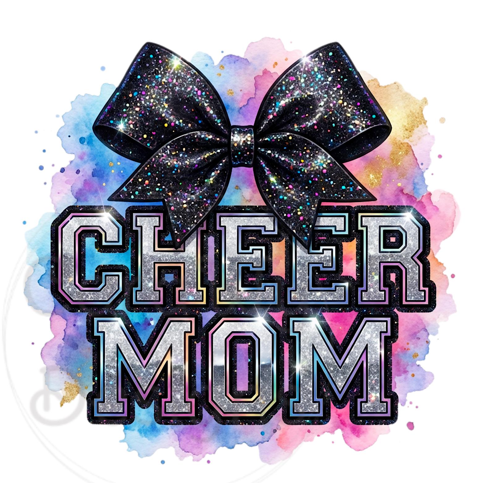 Cheer MOM Digital Download PNG Design - Etsy
