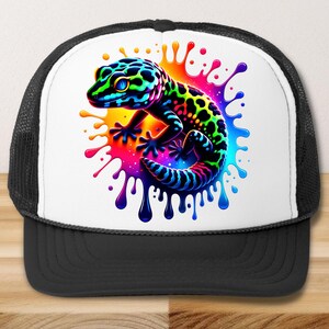 Leopard Gecko Sublimation Digital Download PNG Lizard Reptile Design - Etsy