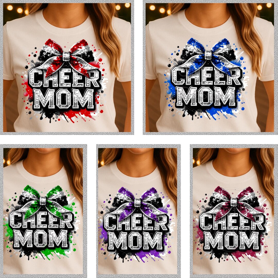 Cheer Mom Bundle PNG Digital Download - Etsy