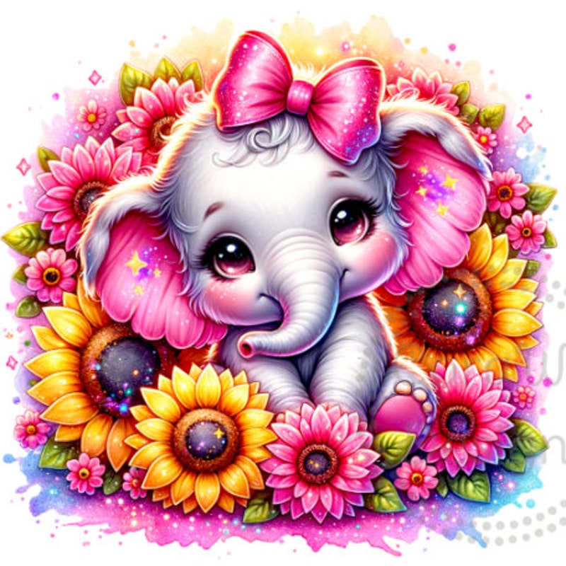 Baby Elephant - Etsy