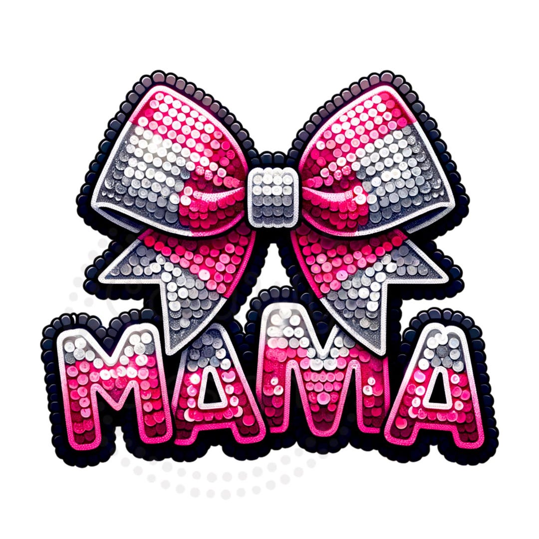Mama Bow Sublimation Digital Download PNG Design Gift for Mom - Etsy