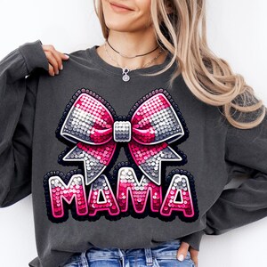 Mama Bow Sublimation Digital Download PNG Design Gift for Mom - Etsy