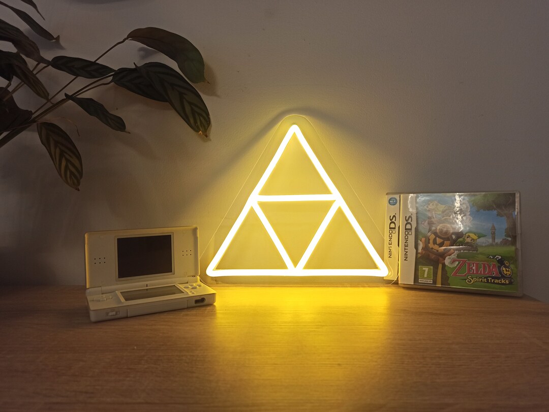 Triforce Zelda Neon Link Zelda Triforce Light Sign Handmade in France ...