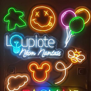 Kaws Fan Art Neon Led Light Wallart Kaws Light Kaws Decor Kaws Gift ...