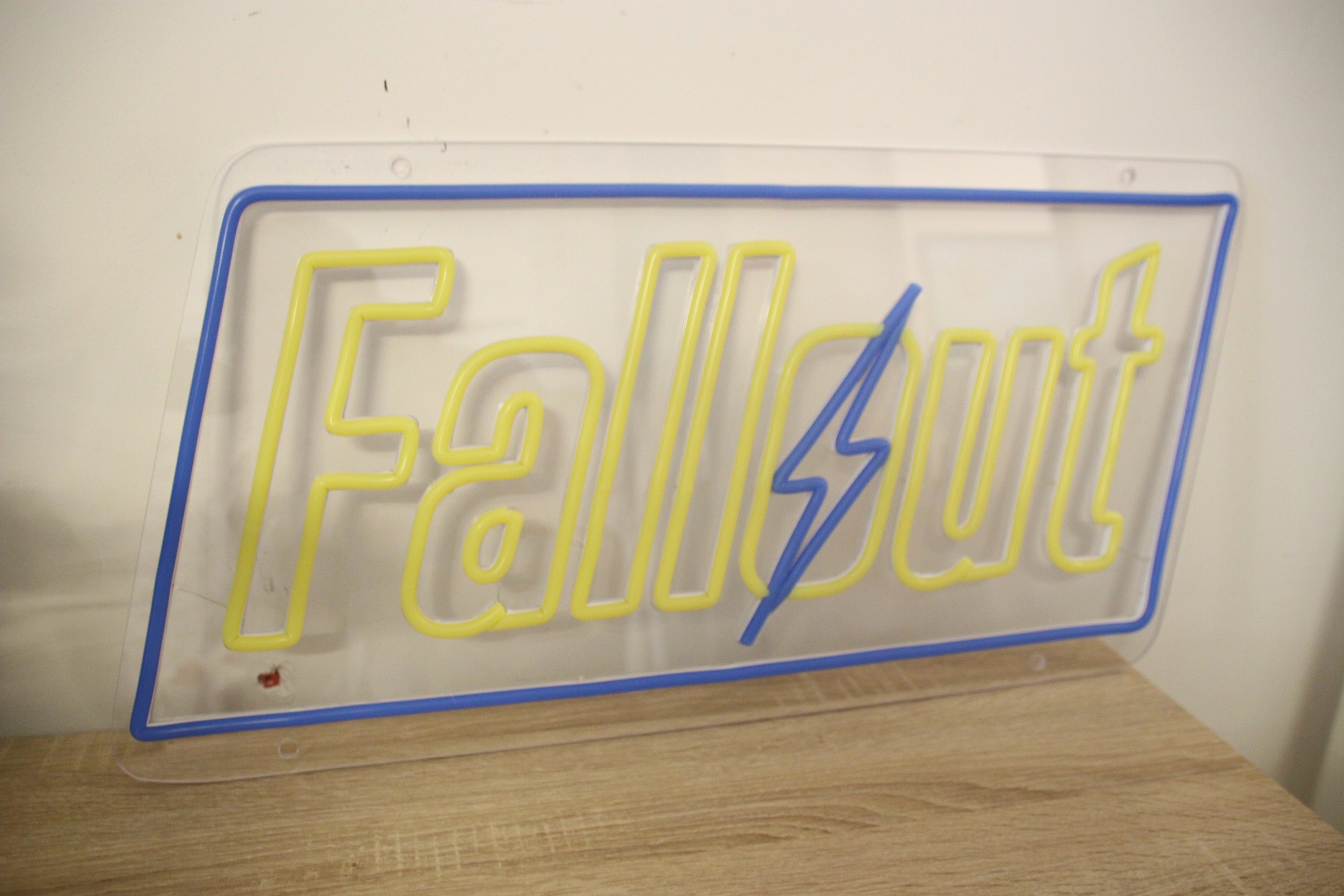Fallout Neon Led Light Fallout Wallart Fanmade Apocalypse Neon Light ...