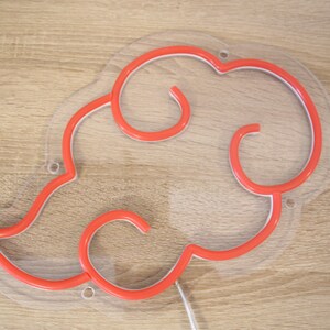 Akatsuki Japanese Anime Cloud Neon Led Fanmade - Anime Manga Wallart ...