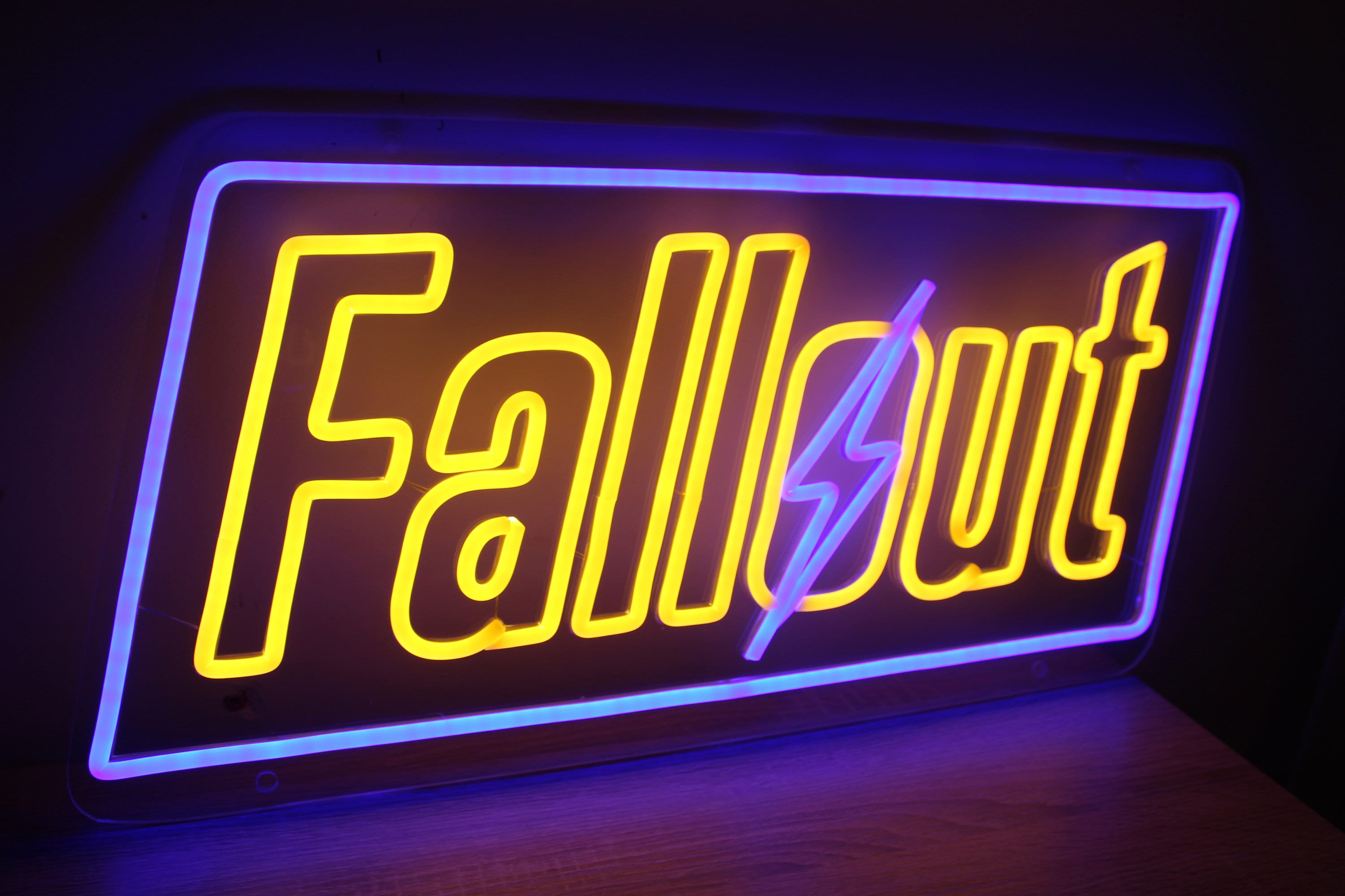 Fallout Neon Led Light Fallout Wallart Fanmade Apocalypse Neon Light ...