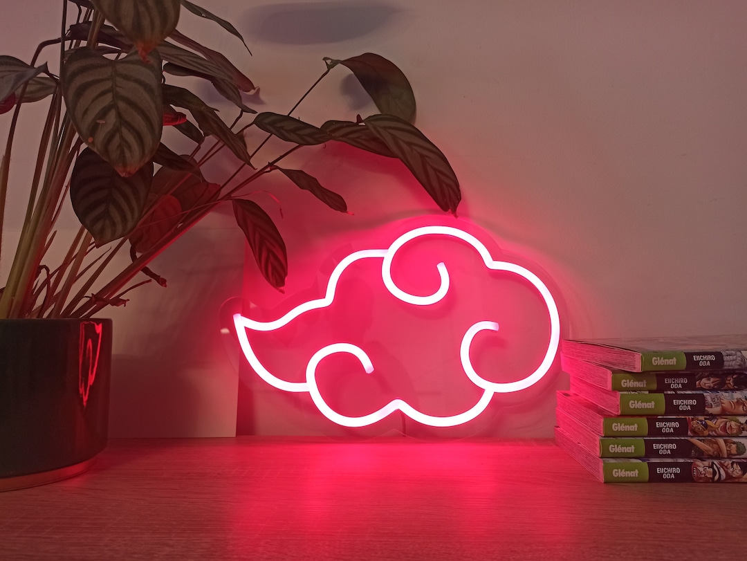 Akatsuki Cloud Neon Manga Led Neon Sign Handmade in France - Etsy