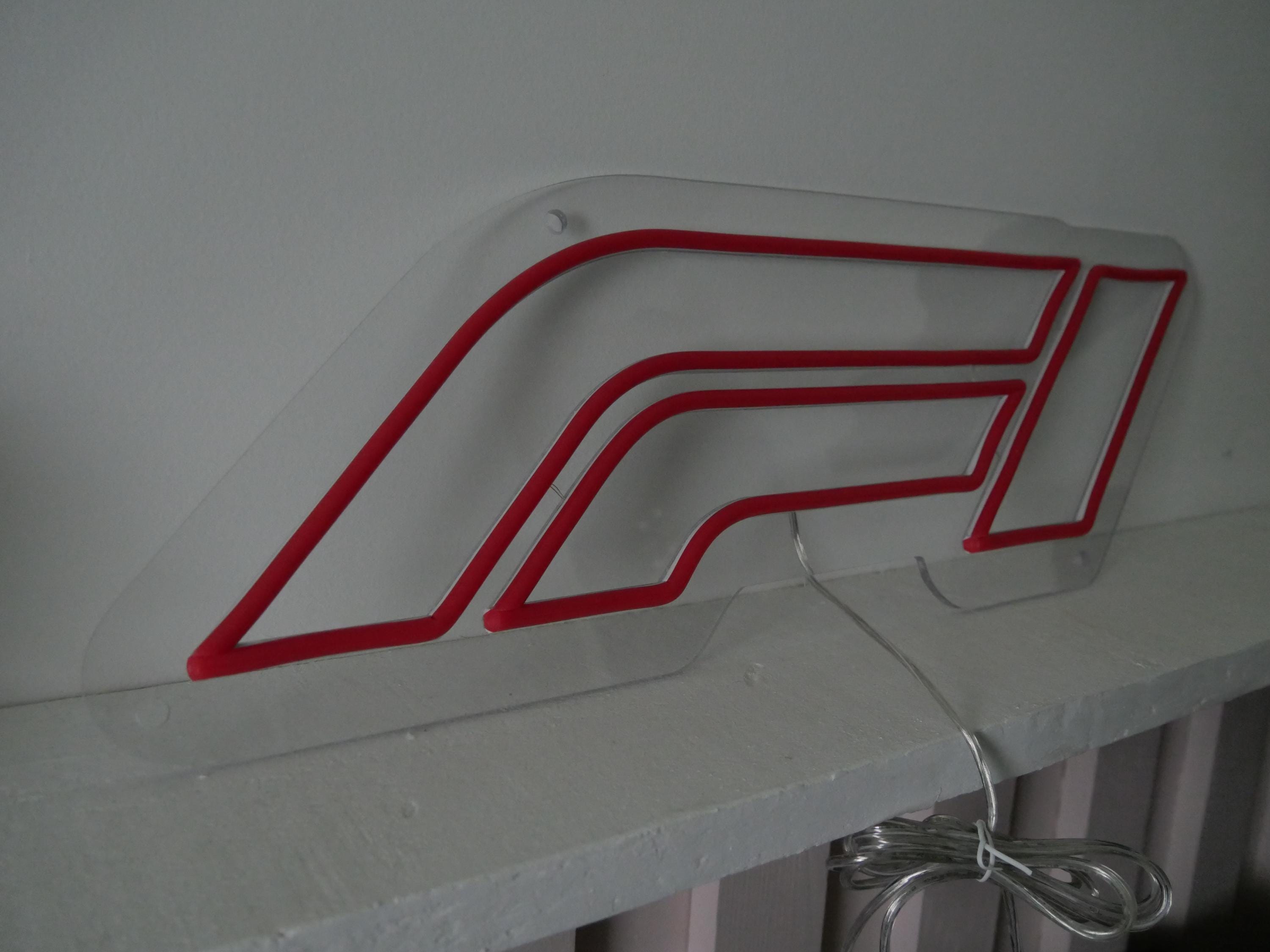 F1 Led Light - Formula 1 Led Light - F1 Neon Sign - Motorsport Led ...