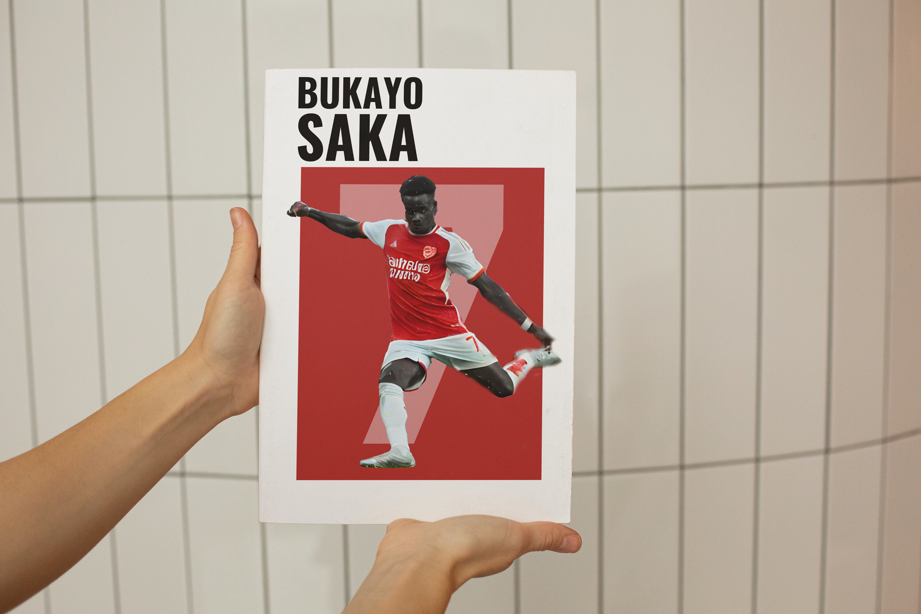 Bukayo Saka Poster Perfect for Bedroom - Etsy