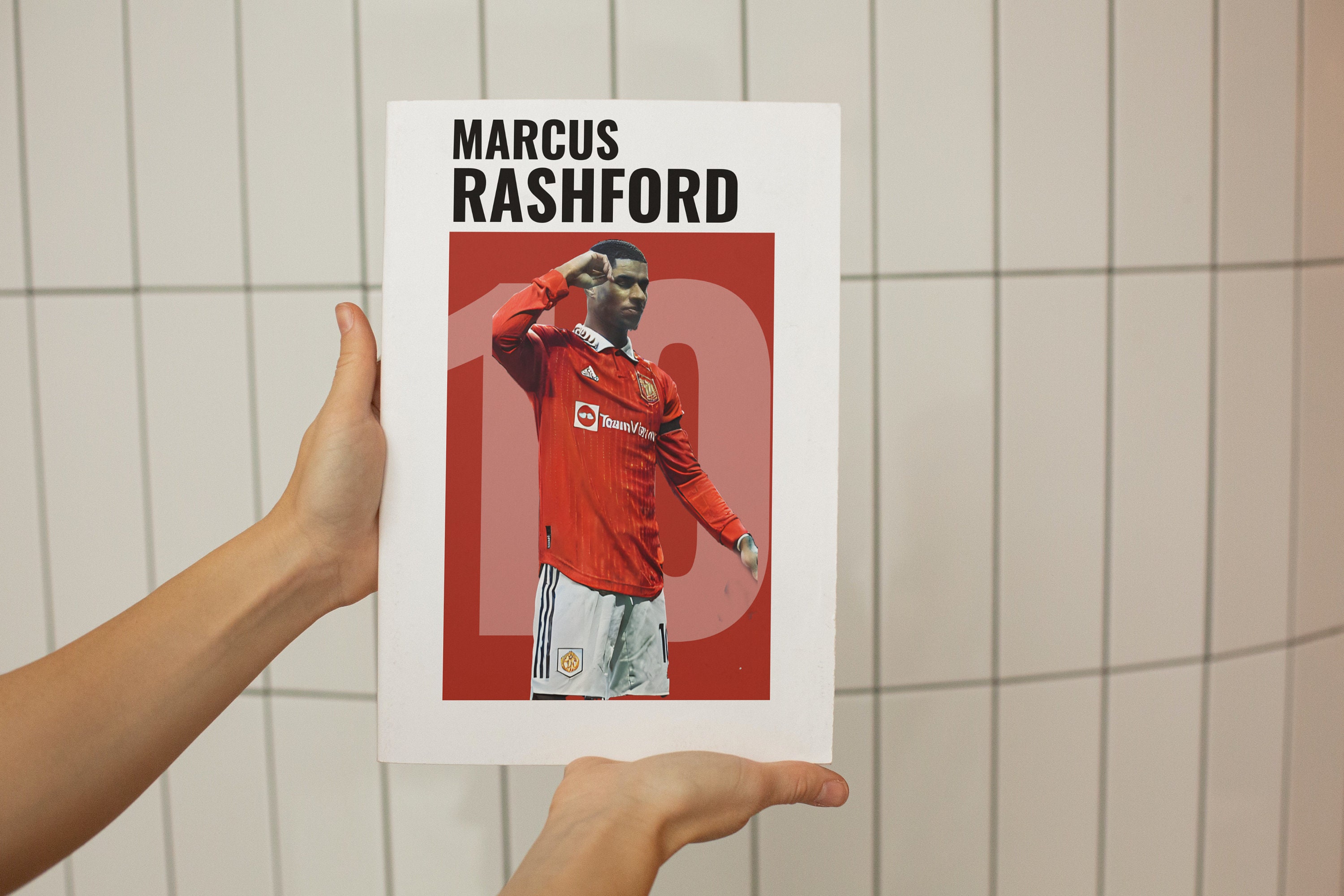 Marcus Rashford Poster - Perfect for Bedroom - Aesthetic Print - Etsy