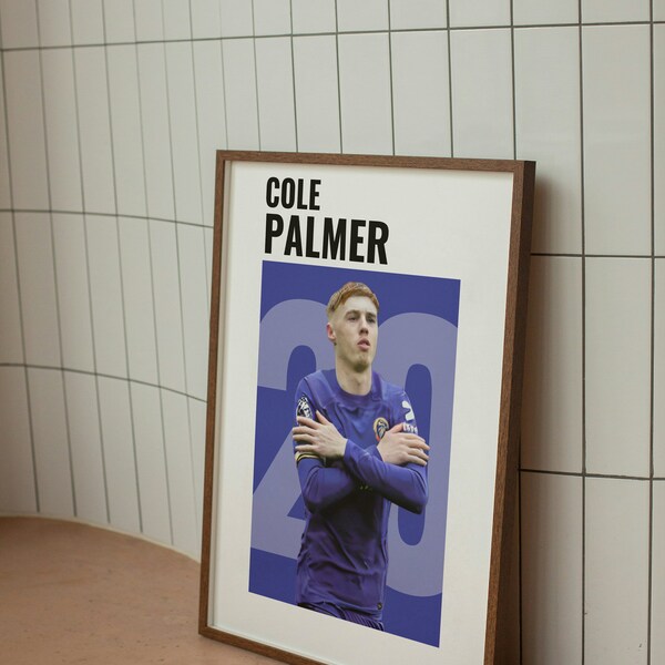Cole Palmer Poster - Etsy UK