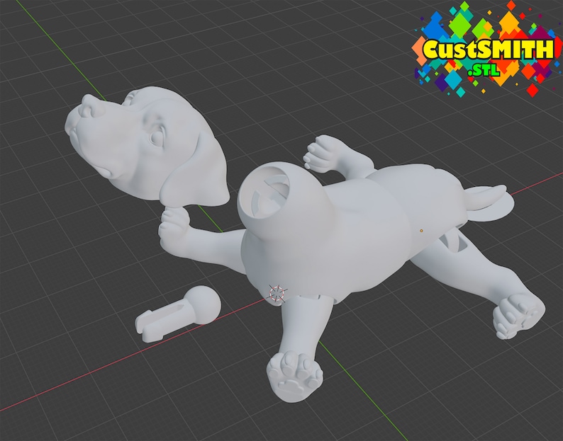 Labrador Dog Stl File for 3D Printing - Etsy