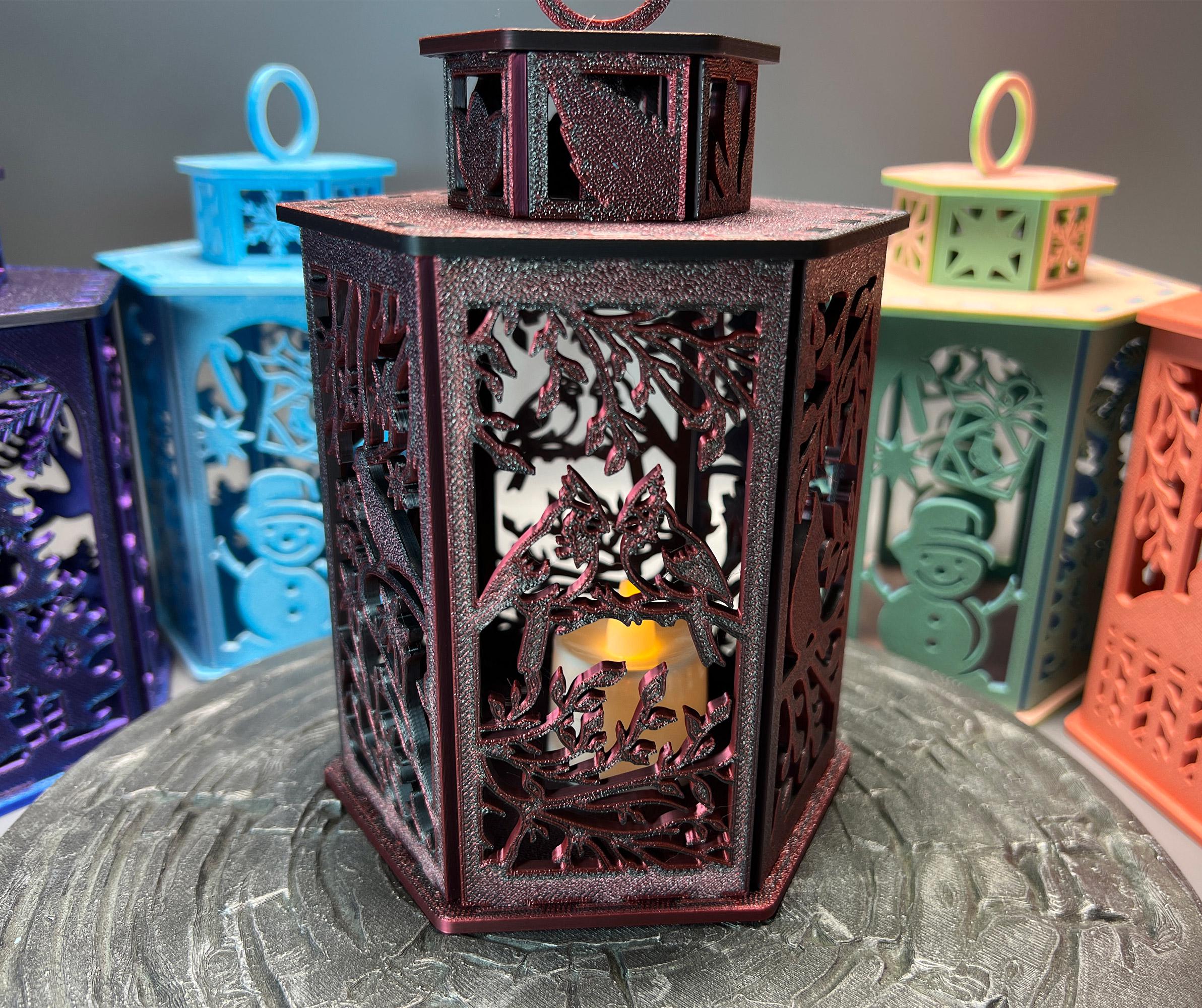 3D Printable Cardinal Bird Lamp Decoration STL File - Etsy