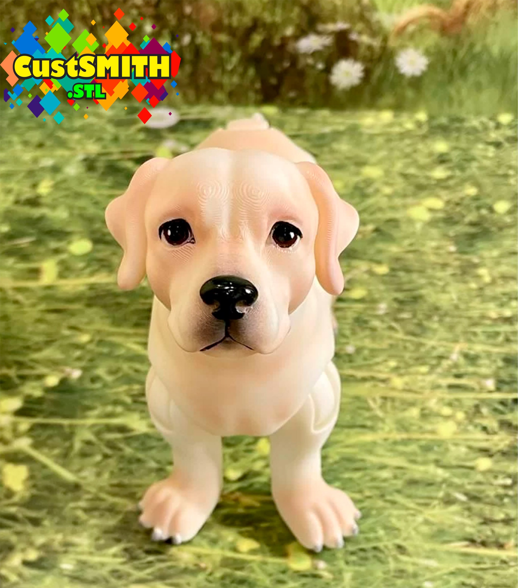 Labrador Dog Stl File for 3D Printing - Etsy